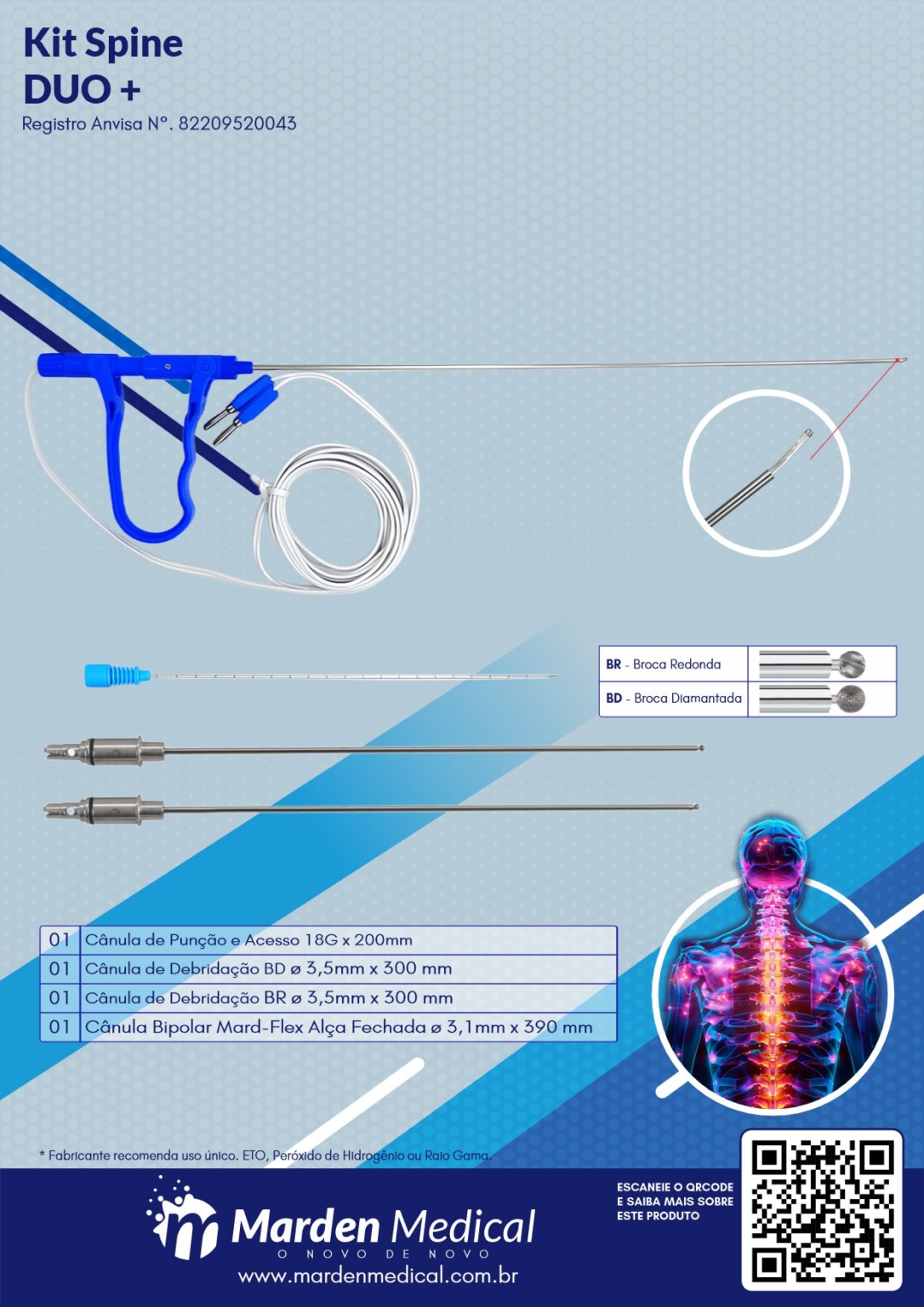 Kit Spine DUO+ – Marden Medical